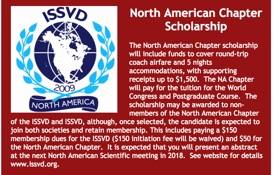 SCHOLARSHIP OPPORTUNITIES :: ISSVD